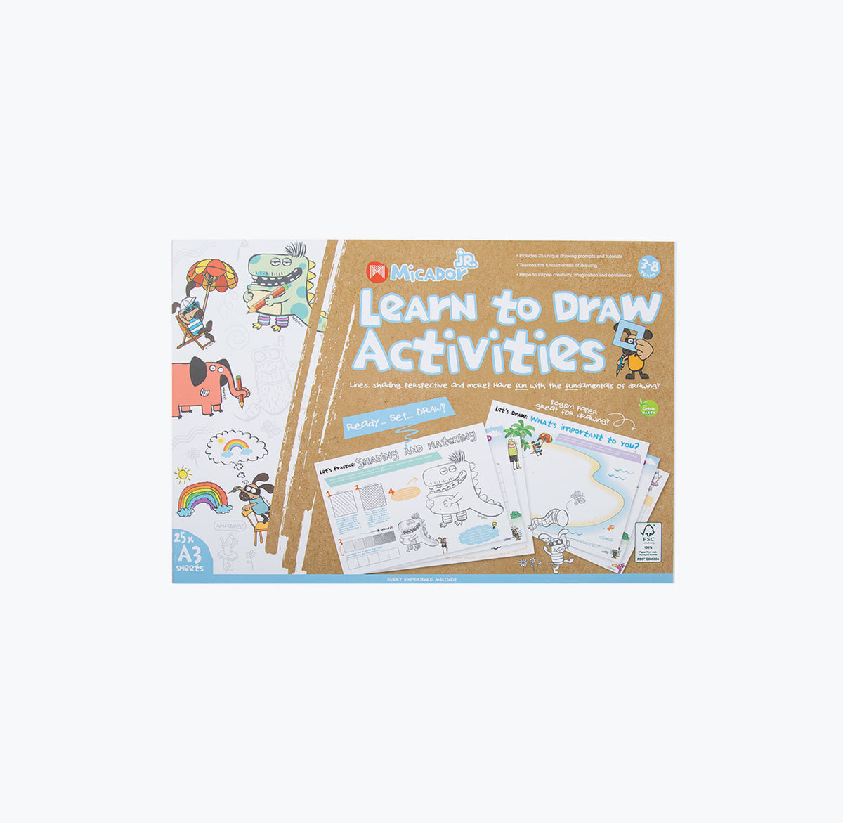 Drawing Activities Pad – little island crafts