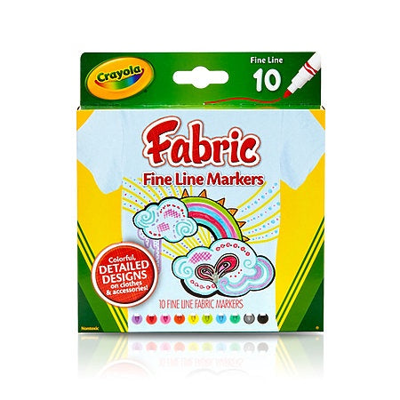 Crayola Fabric Markers – little island crafts